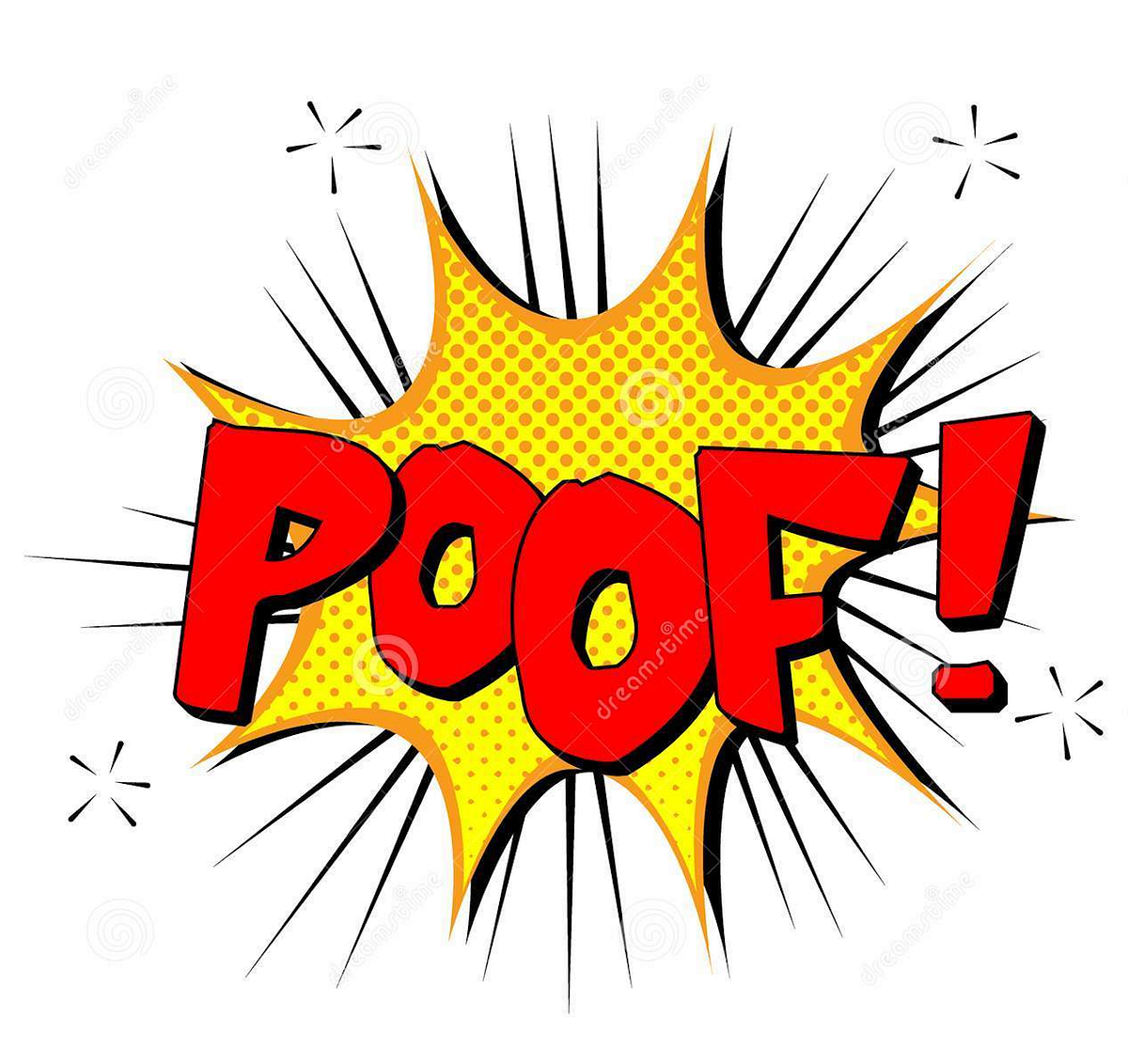 POOF. REALITY.. Exit stage left and poof problem gone. | by Amy ...