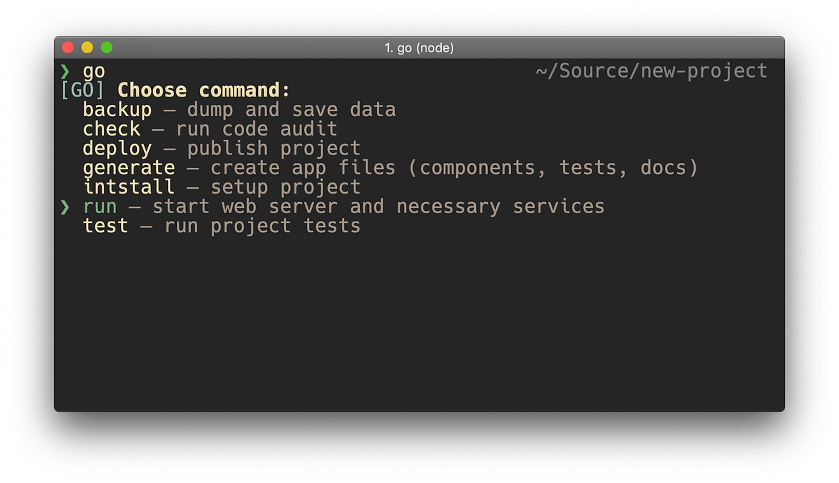 Code Boilerplate With Ease or Getting Started With Go | by Stanislav ...