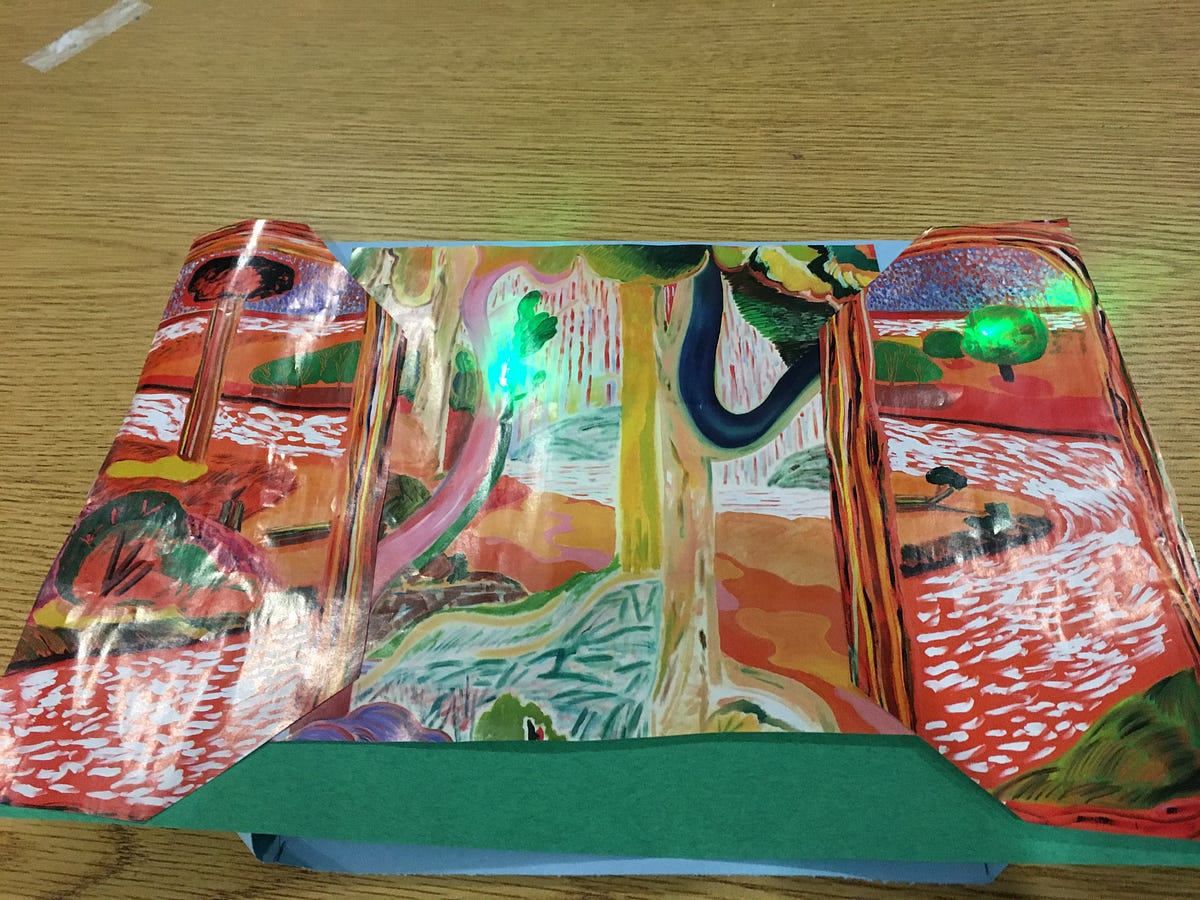 Creating Paper Circuits. ~In the beginning of class we were all… | by ...