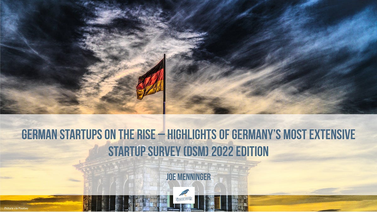 German Startups on the Rise. Results of the German Startup Monitor ...
