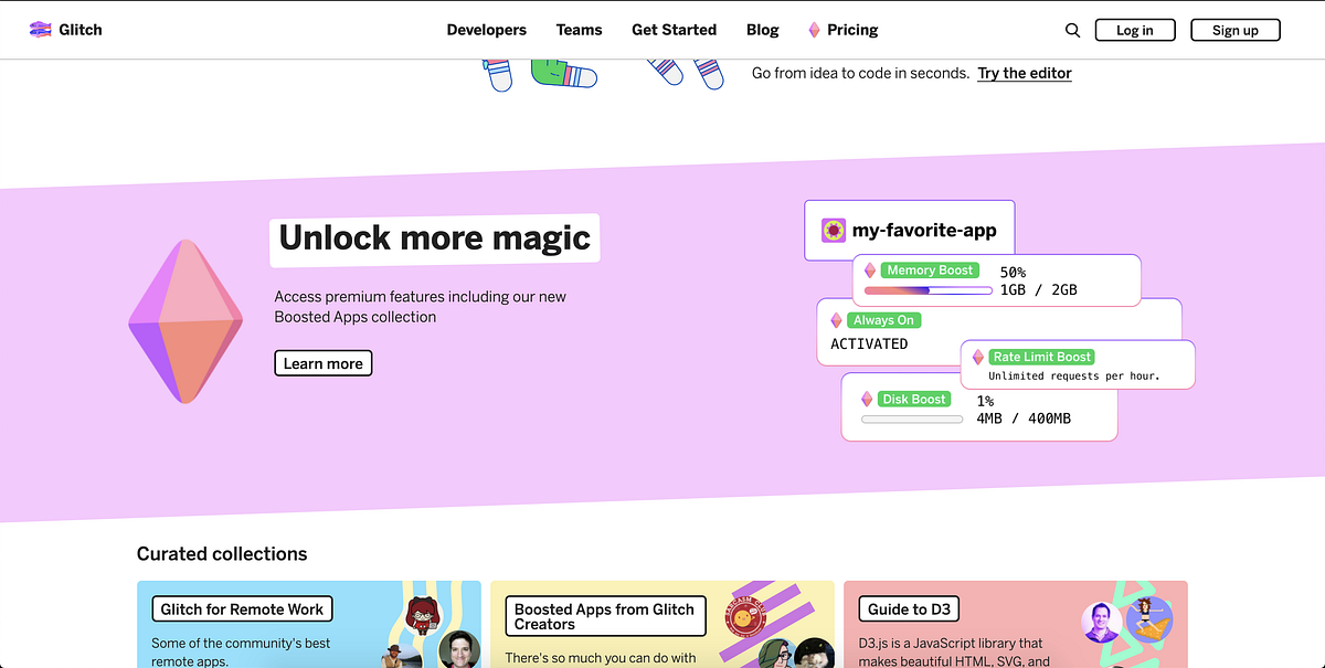 Build and Deploy Website very very Simple With Glitch.com | by Beribey ...