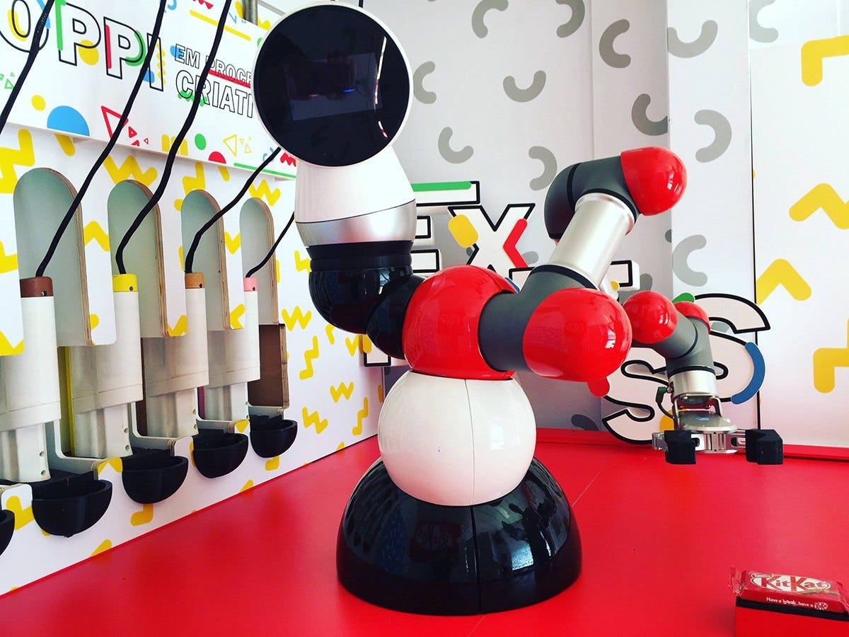 Designer Repurposes a Jibo Into a Custom Kit Kat Making Robot | by Cabe ...