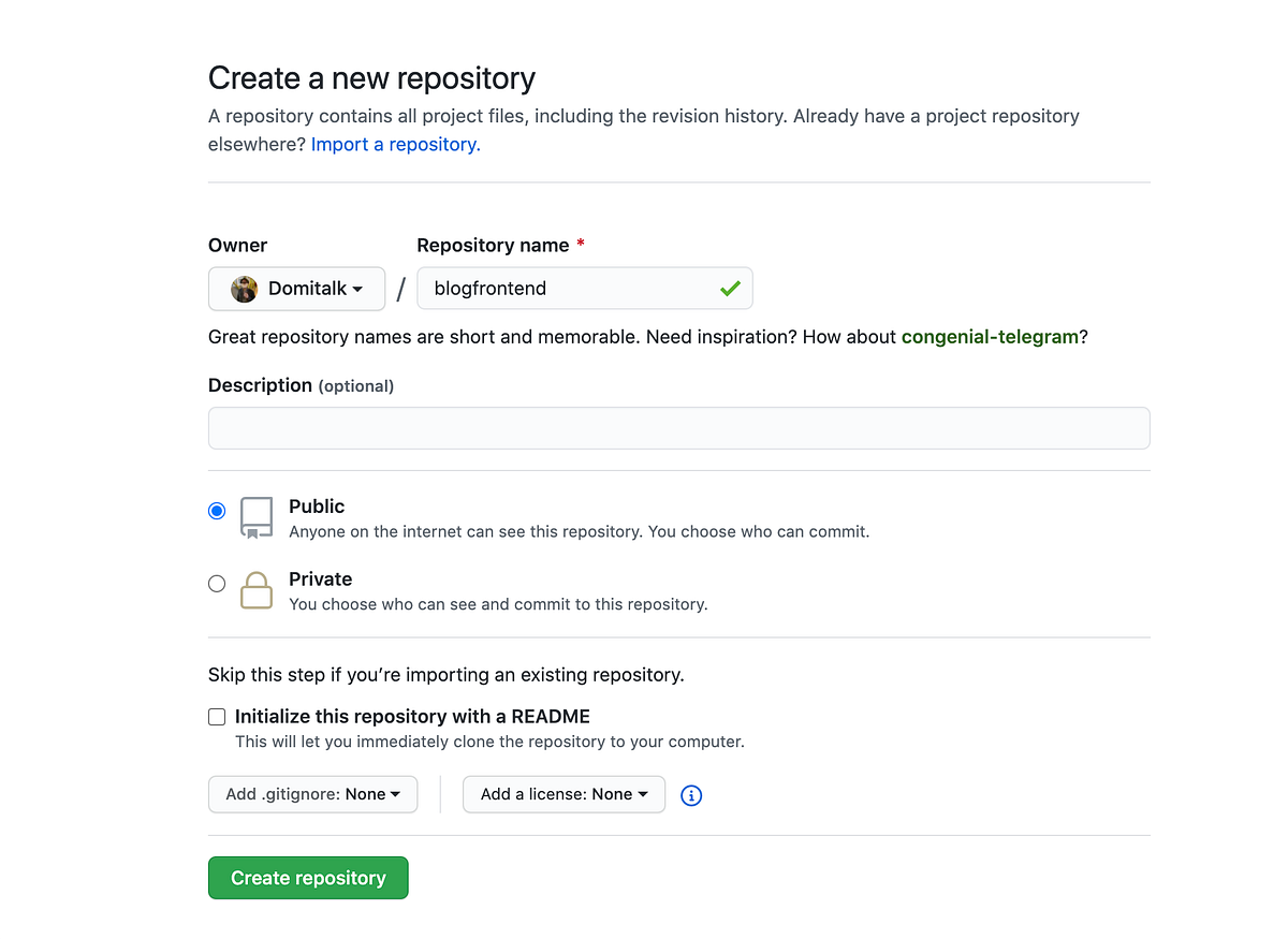 Deploy (React, Github.io). Now that the previous post described… | by ...