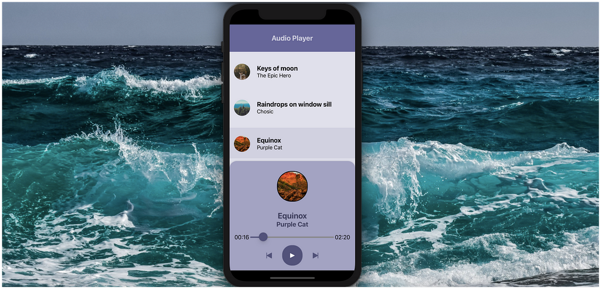 Creating An Audio Player In React Native By Bharat Tiwari Medium