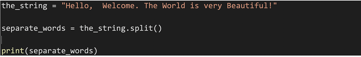 How to split any string into a list using Python? | by Few Steps | Medium