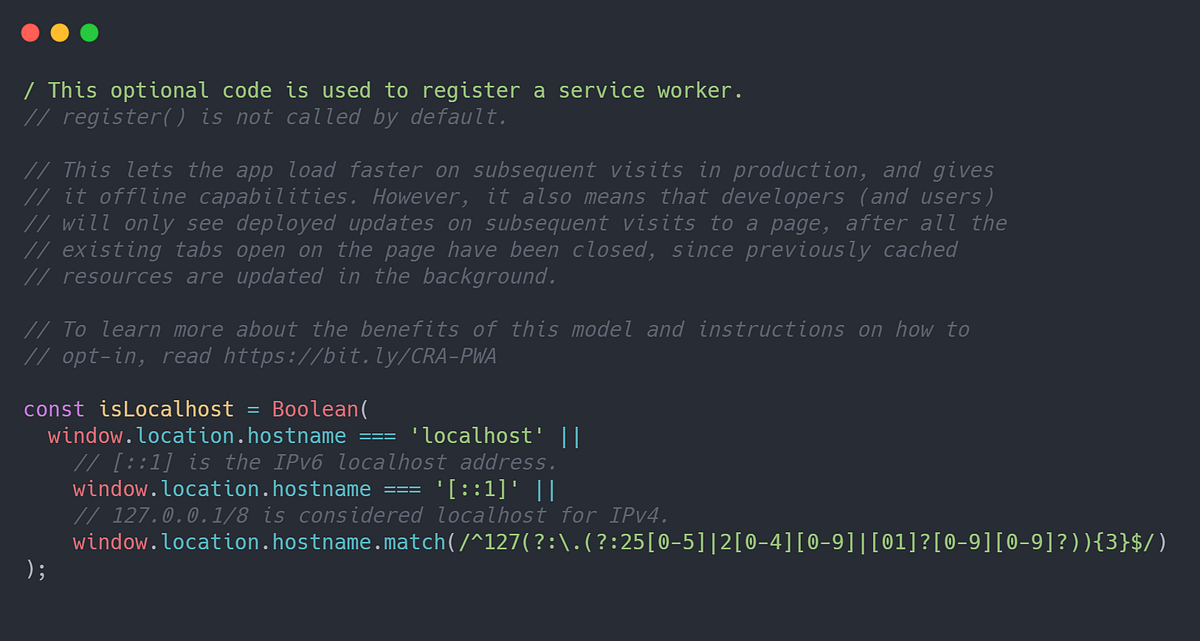 How To Set Up Your Service Worker In Create React App Cra By Abhishek P Medium