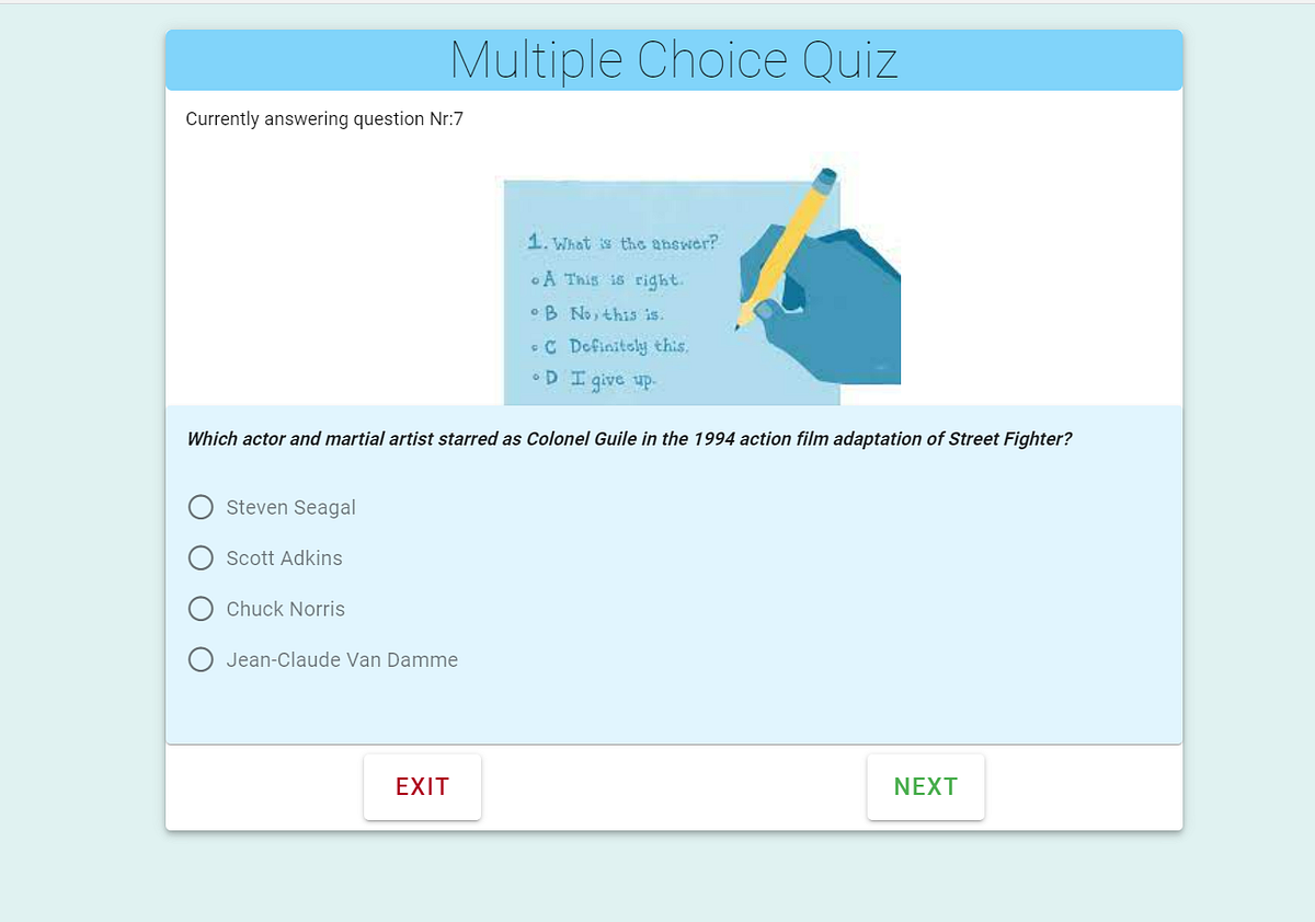 Build a Quiz game with Vue Part 2 | by Richard Taujenis | Geek Culture | Nov, 2022 | Medium