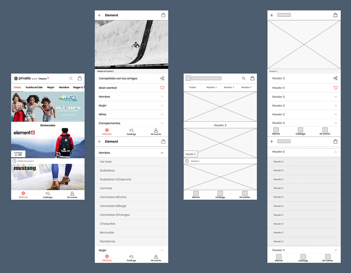 Challenge 2: Wireframing. Ironhack’s Prework | by Jose Manuel Bretones ...