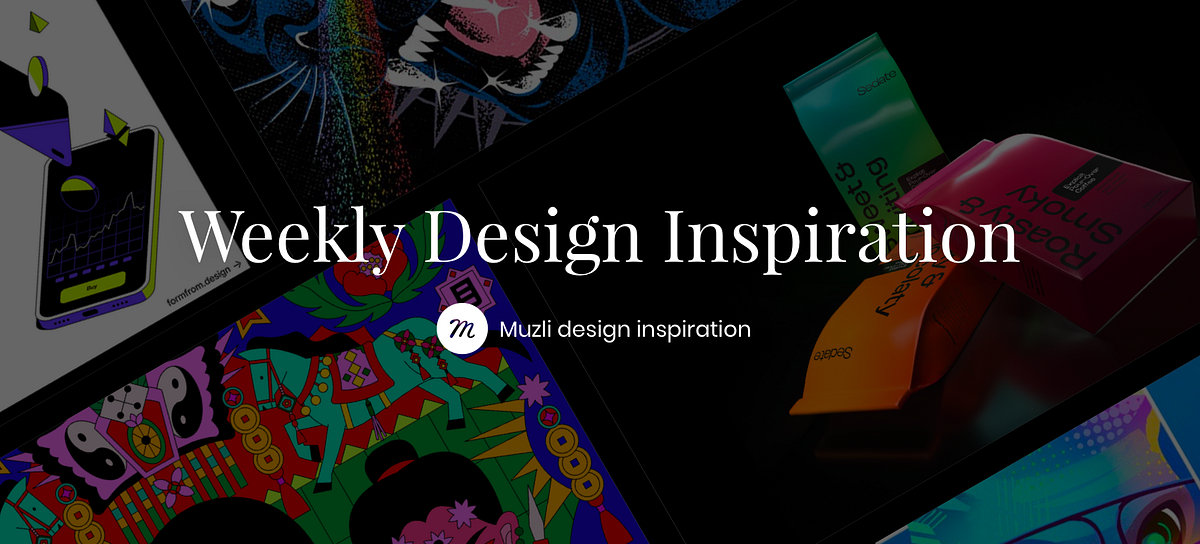Weekly Design Inspiration #369 - Muzli - Design Inspiration