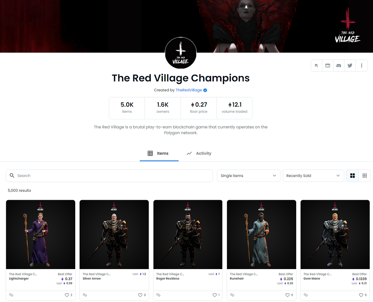 2. The Red Village: Big Reveal. The Champions had arrived! | by Eric ...
