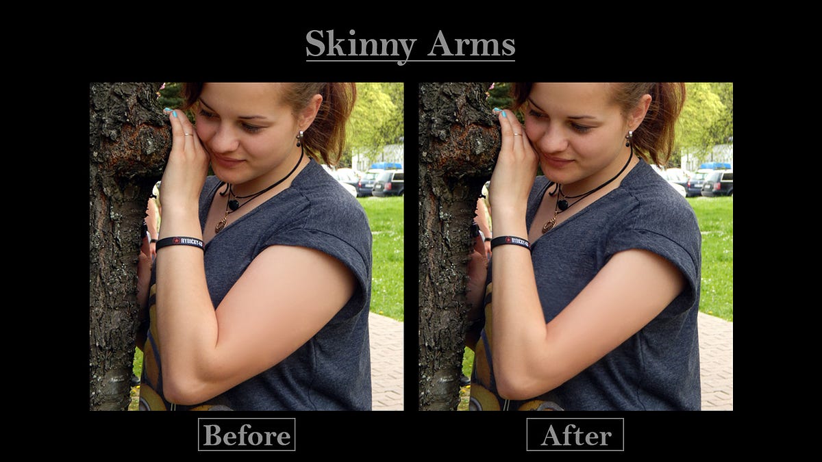 Skinny Arms. Professional Photo Editing Service | by Photo Editing ...