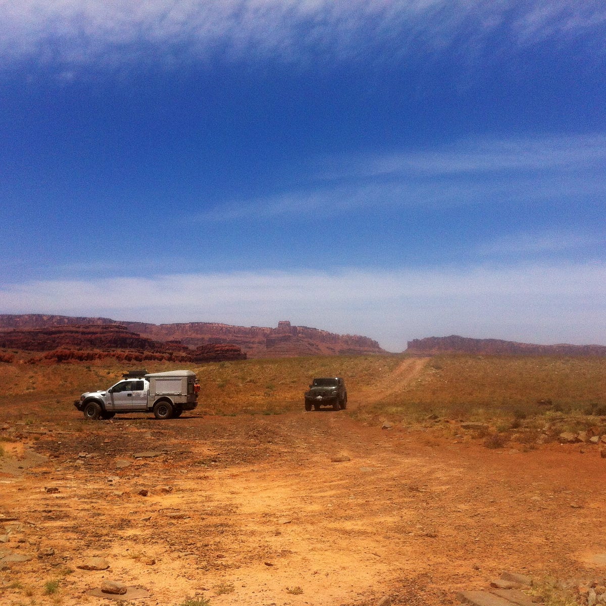 Solitude. After driving many miles on a dirt road… | by Green Jeep | Medium