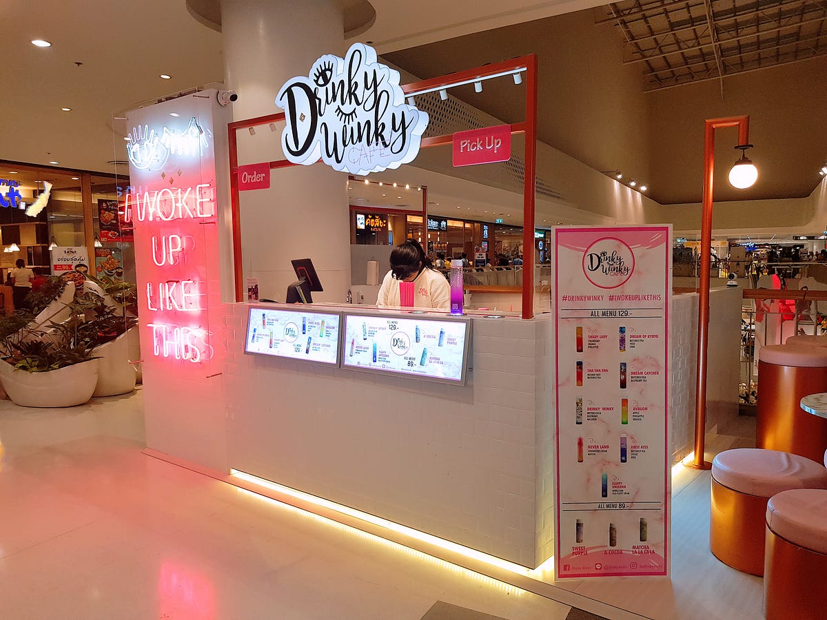 [รีวิว] Drinky Winky Cafe— สาขา Central Westgate | by #Phurichpooh | Medium