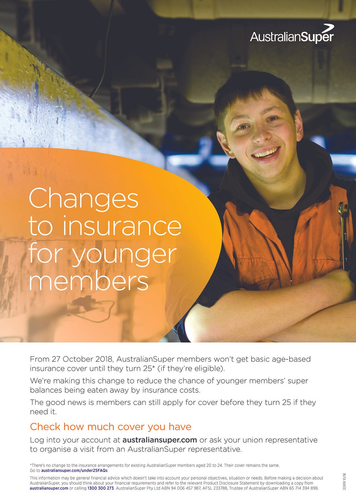 Changes to Insurance for Younger Members — AustralianSuper | by AWU ...