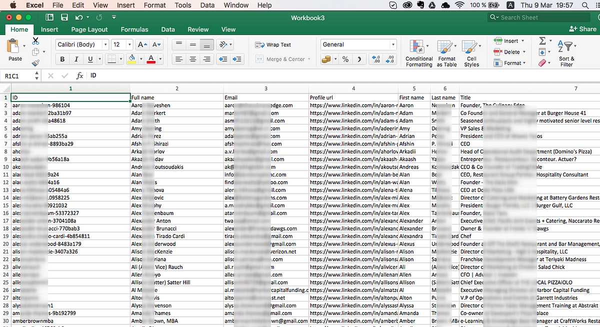 How to Import CSV files into MS Excel – Linked Helper