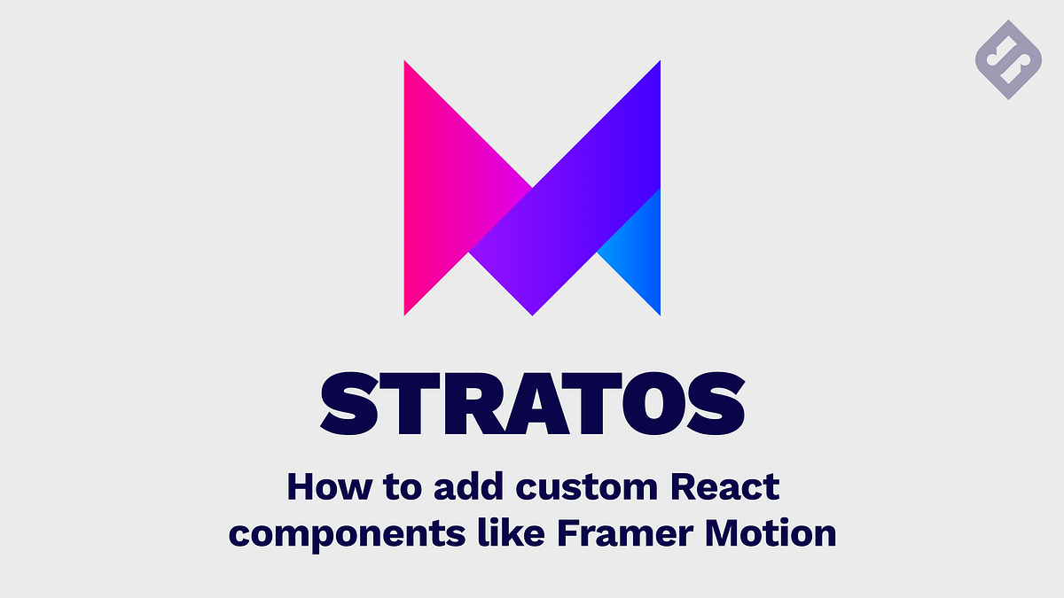 How to create custom React components in Stratos | by Juan Maguid | Sketch2React | Medium
