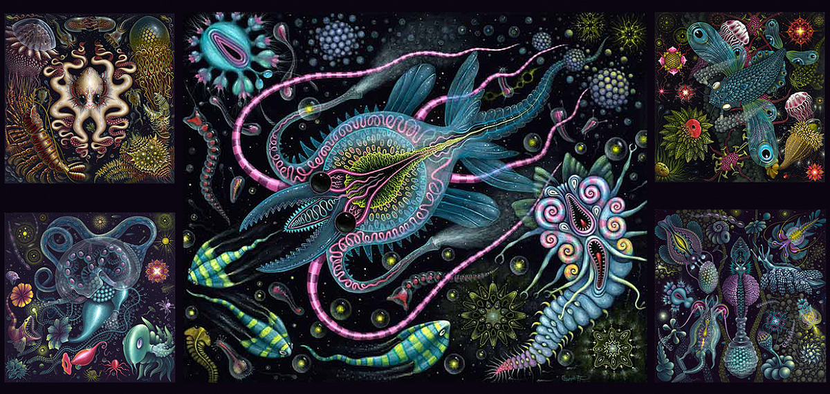 Artwork Inspired by Biology and Technology | ILLUMINATION