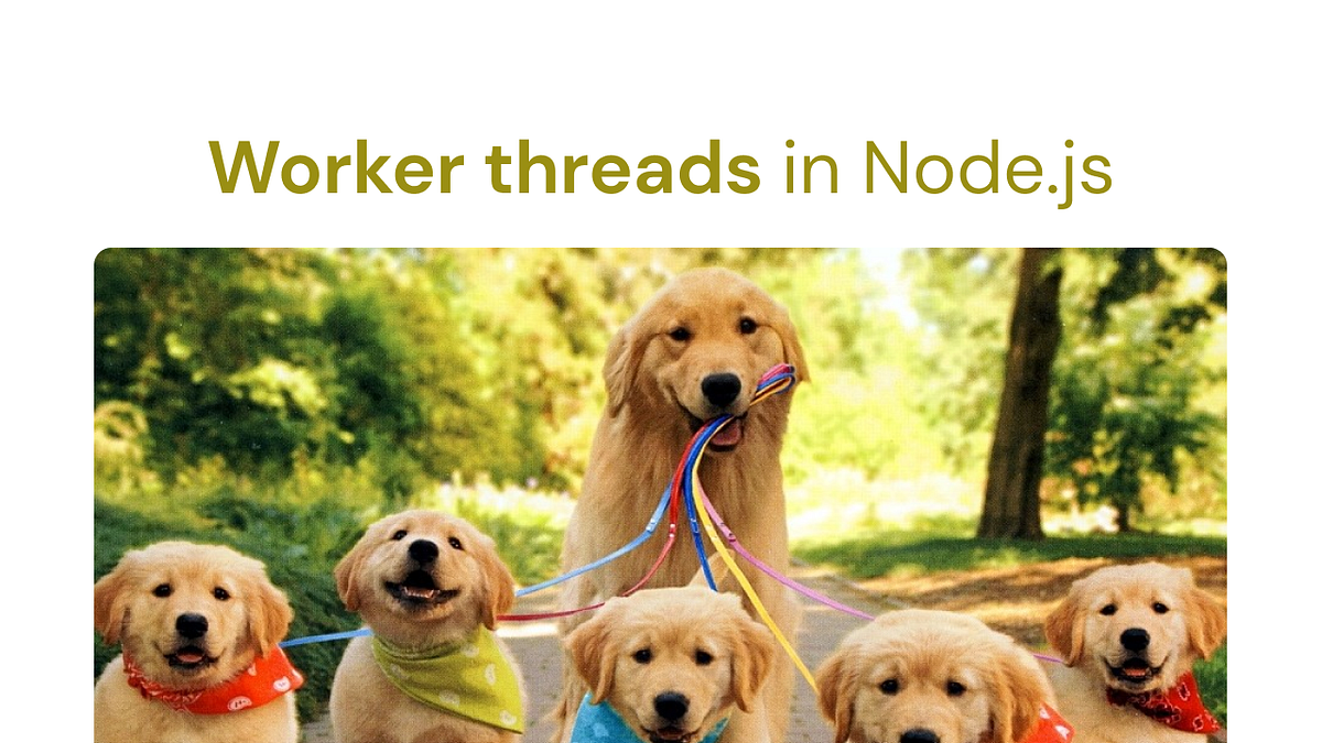 A Brief Guide on Worker Threads in Node.js | JavaScript in Plain English