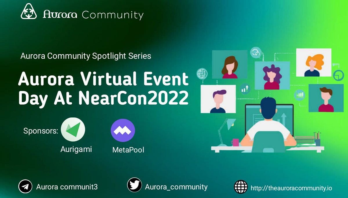AURORA COMMUNITY SPOTLIGHT SERIES: AURORA VIRTUAL EVENT AT NEARCON 2022. | by Aurora Community ...