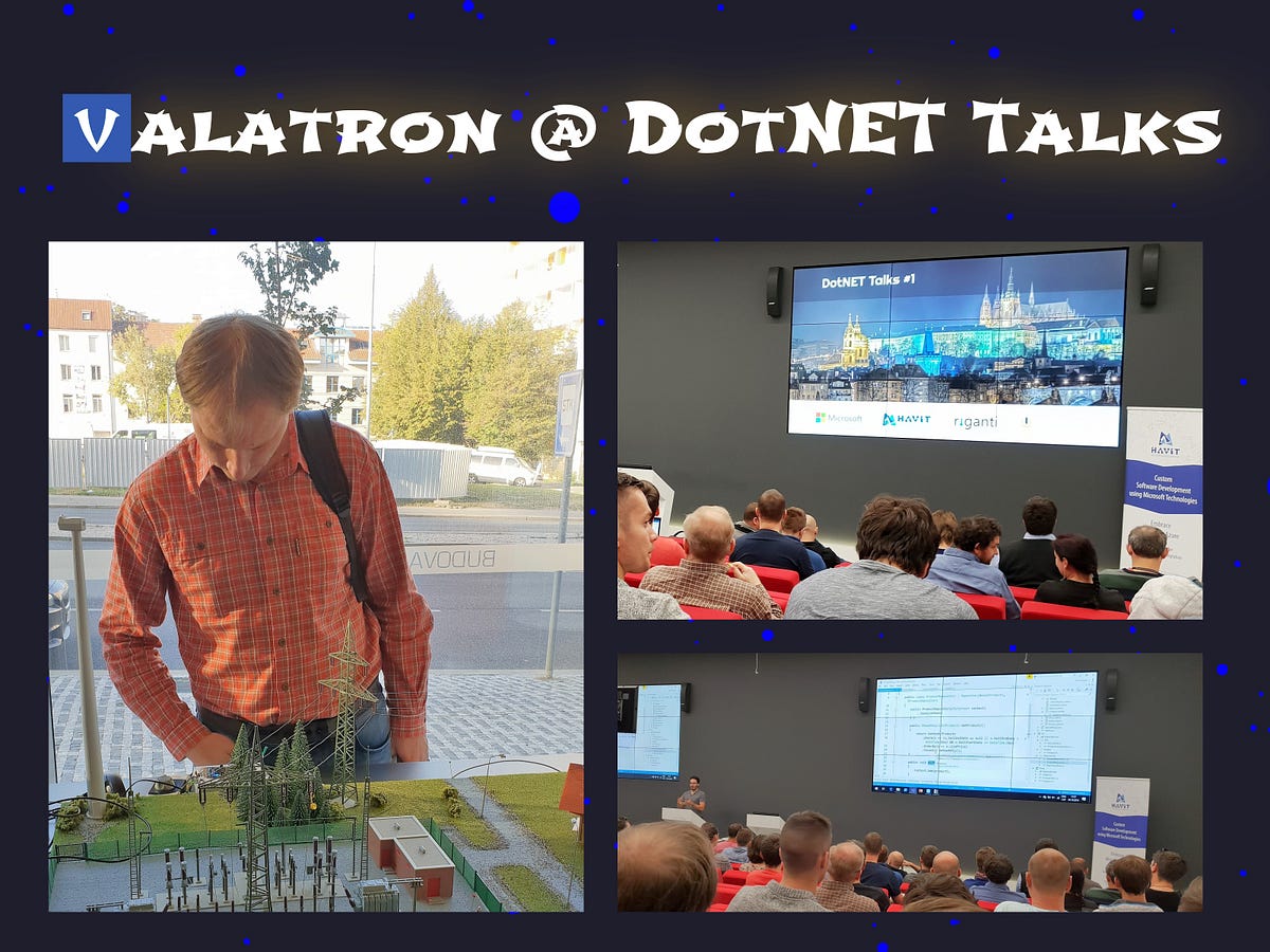 Valatron @ DotNET Talks. Valatron visited DotNET talks in… | by ...