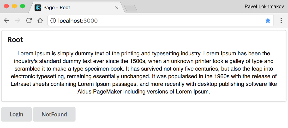 Full isomorphic create-react-app + SSR + npm packed shared components with CSS | by Pavel ...