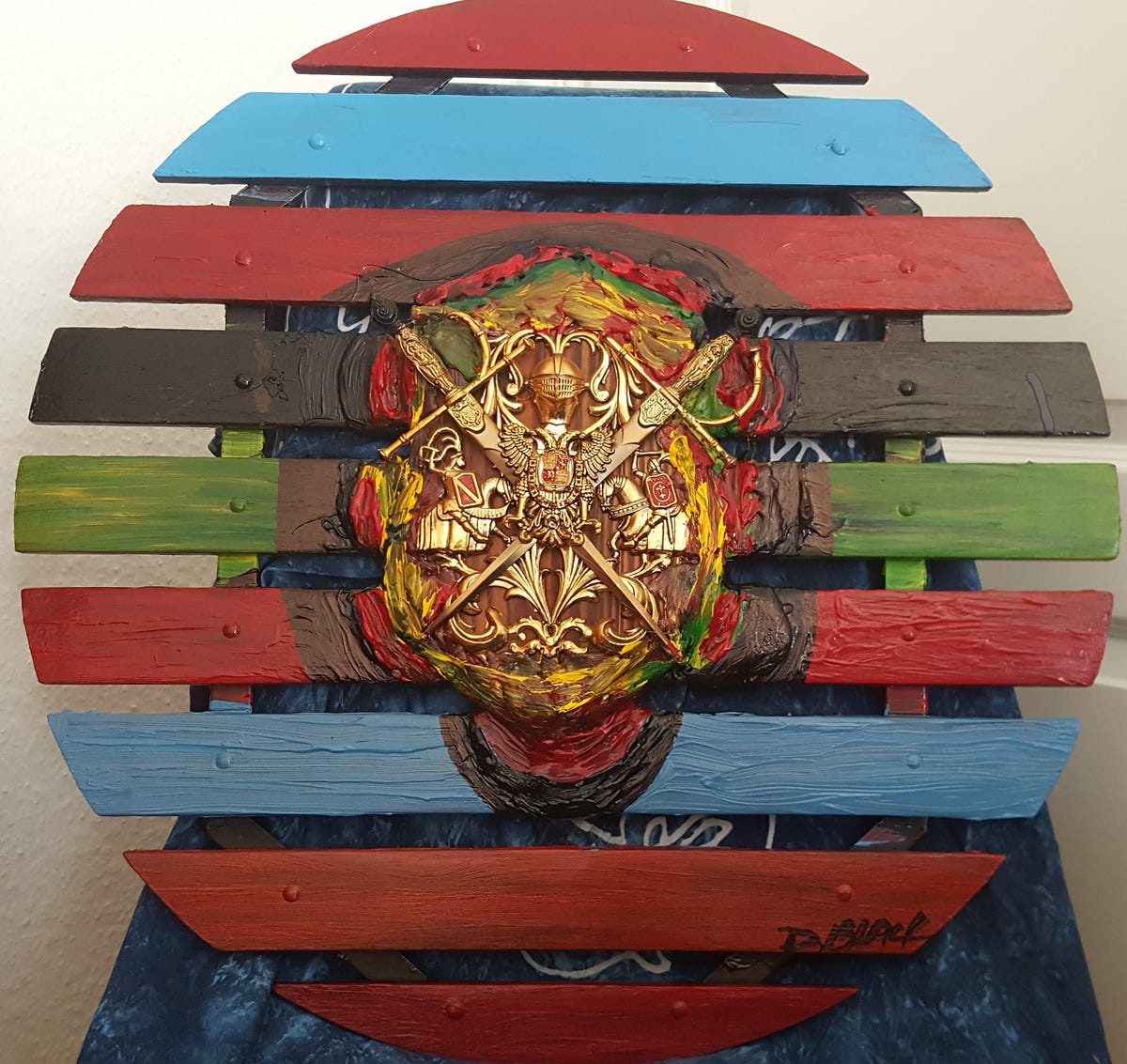 “Code Of Arms”. Art By Darrell Urban Black | by Goat | Scene & Heard ...