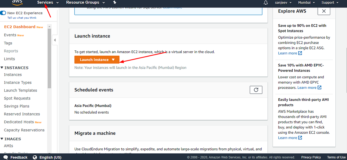 What is EC2 instance ? How to create EC2 instance. | by Sanjeev Kumar | Medium