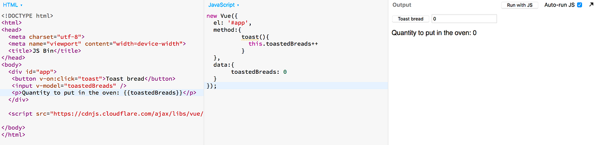 VueJs基礎篇-事件【v-on】（四）. 事件綁定 | by ChingFeng | Object實戰 | Medium