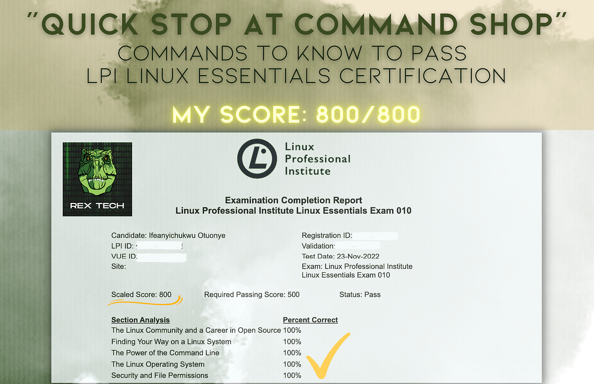 Commands You Need to Know to Pass The LPI Linux Essentials Certification | by Ifeanyi Otuonye ...