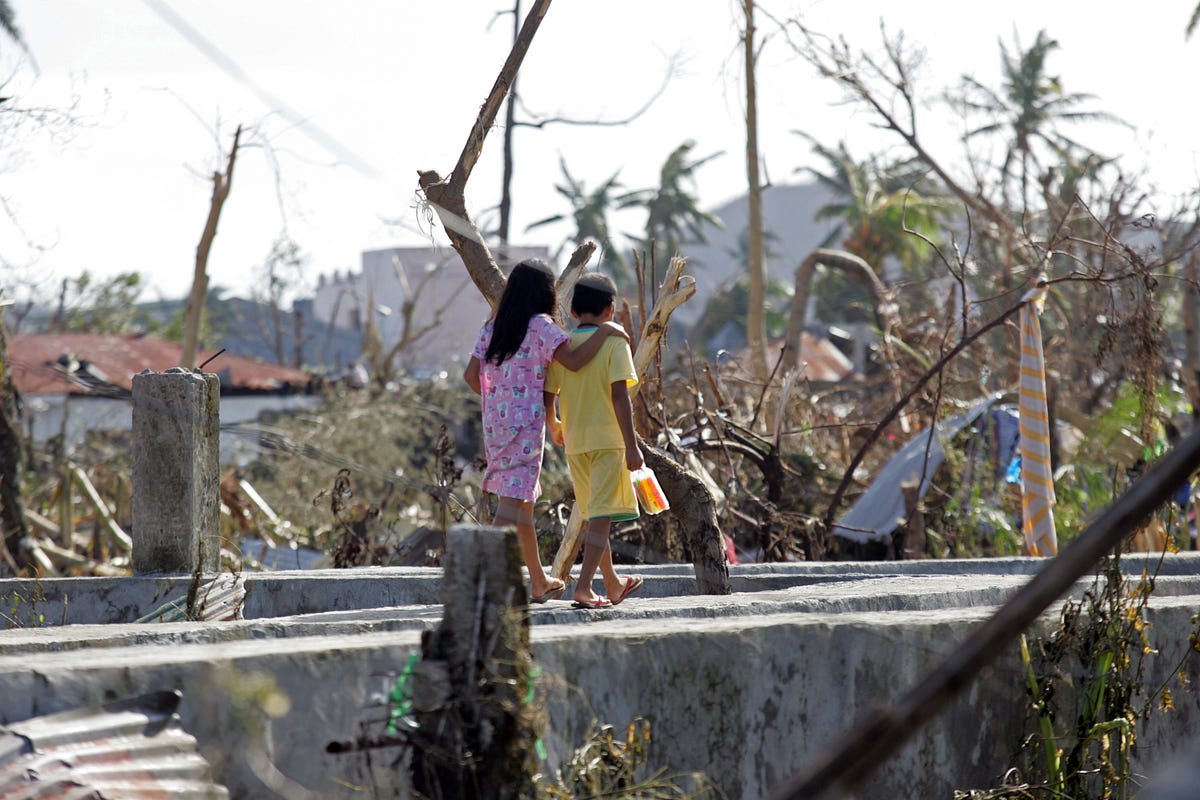 Five years after Typhoon Yolanda. When I was 13 years old, I ...