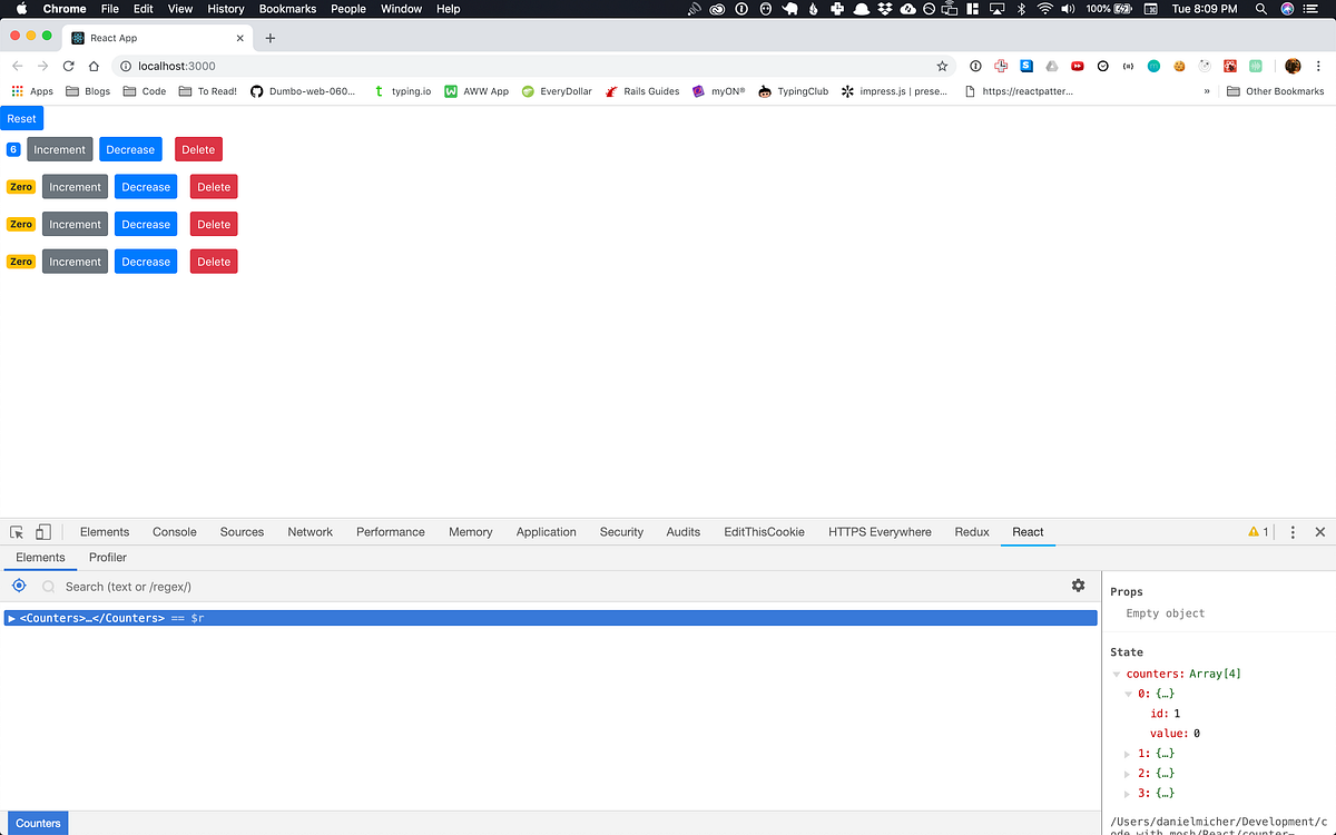 Local and Global State in a React Application | by Daniel Micher | Medium