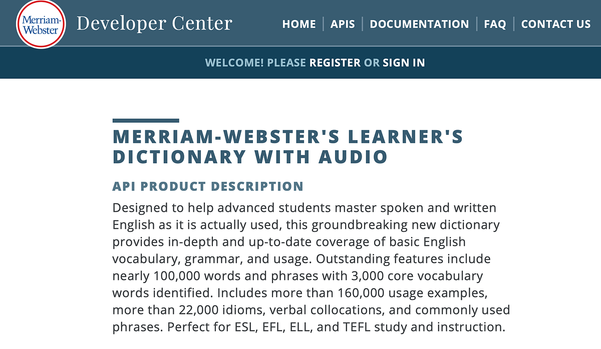 #152 韋伯字典的複雜 JSON API 解析. 韋伯(Webster)字典提供豐富的 API，方便我們利用它的 API… | by 彼得潘的 iOS App Neverland | 彼得潘 ...