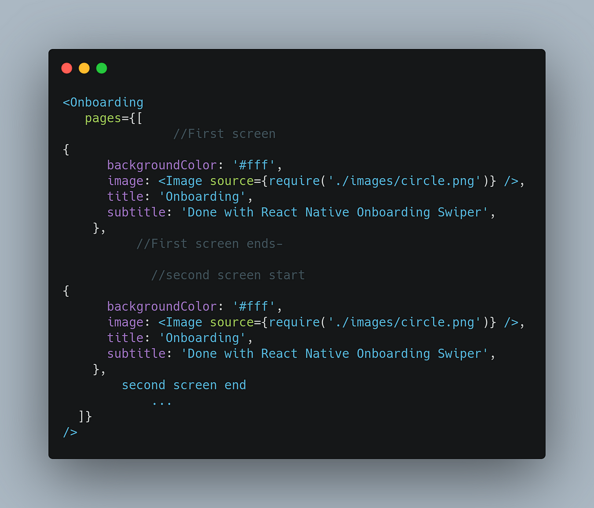 Few Steps To set Up Onboarding Screens In React- Native | by Onovwiona ... Few Steps To set Up Onboarding Screens In React- Native | by Onovwiona ...
