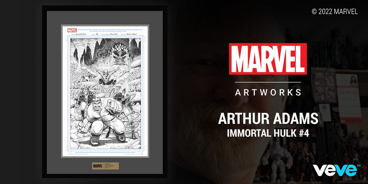 Marvel Artworks: Arthur Adams— Immortal Hulk #4 | by VeVe Digital ...