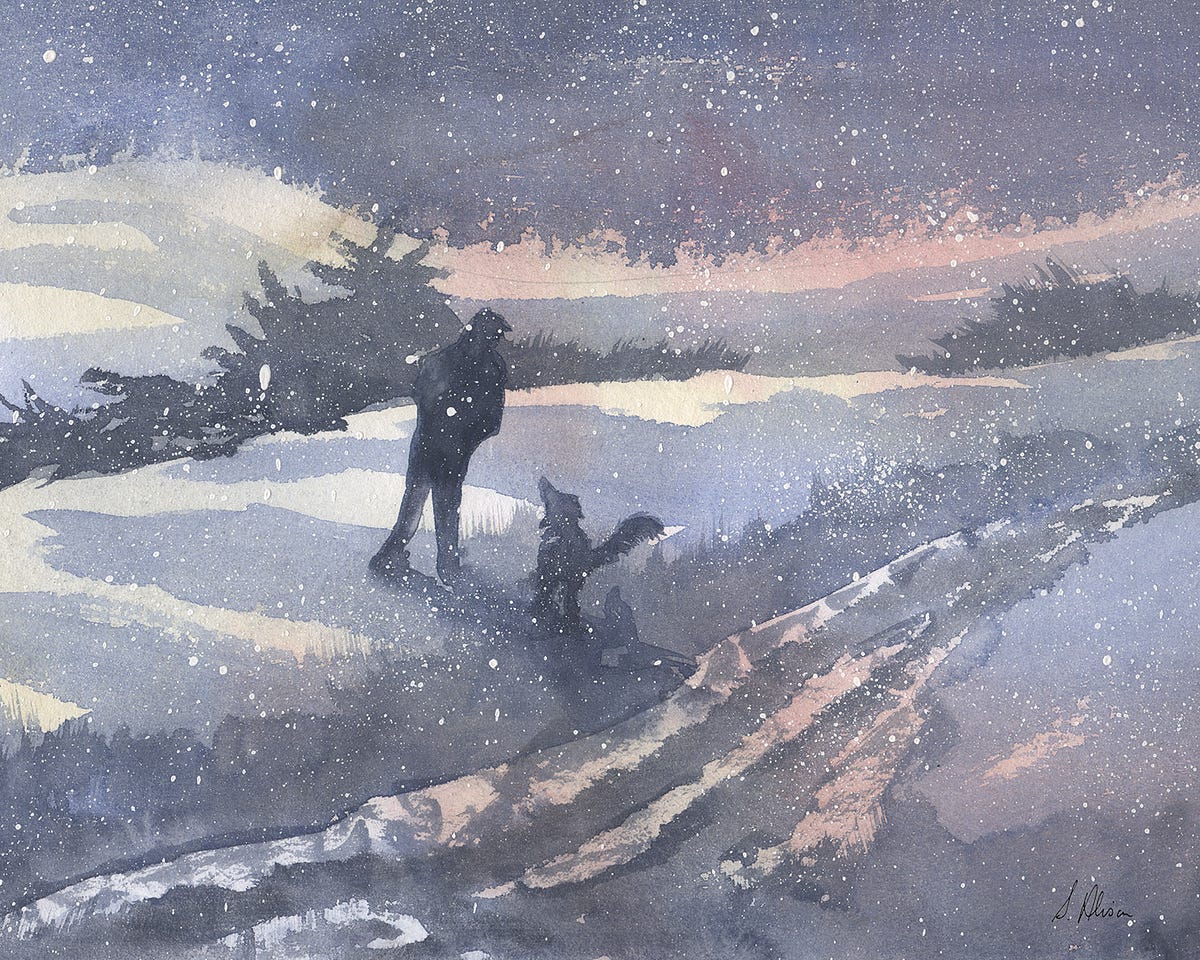 ‘Snow-Flakes’ by Henry Wadsworth Longfellow | by Susan Alison ...