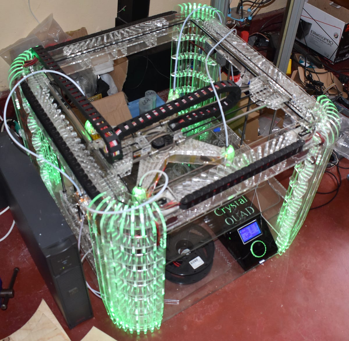 Crystal QUAD 3D Printer.. “If you are distressed by anything… | by ...