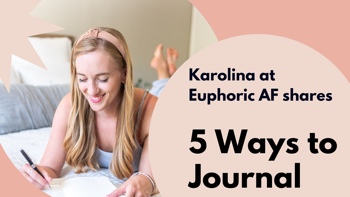 5 ways to journal when you feel stumped on what to write down on the ...