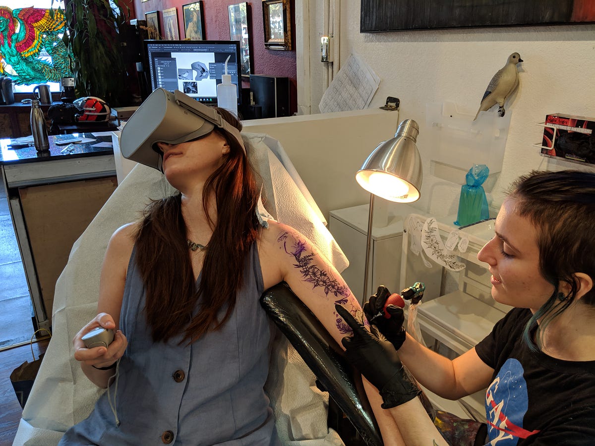 VR for Pain Distraction — 3 Hour Tattoo Session Test | by Daisy Berns ...