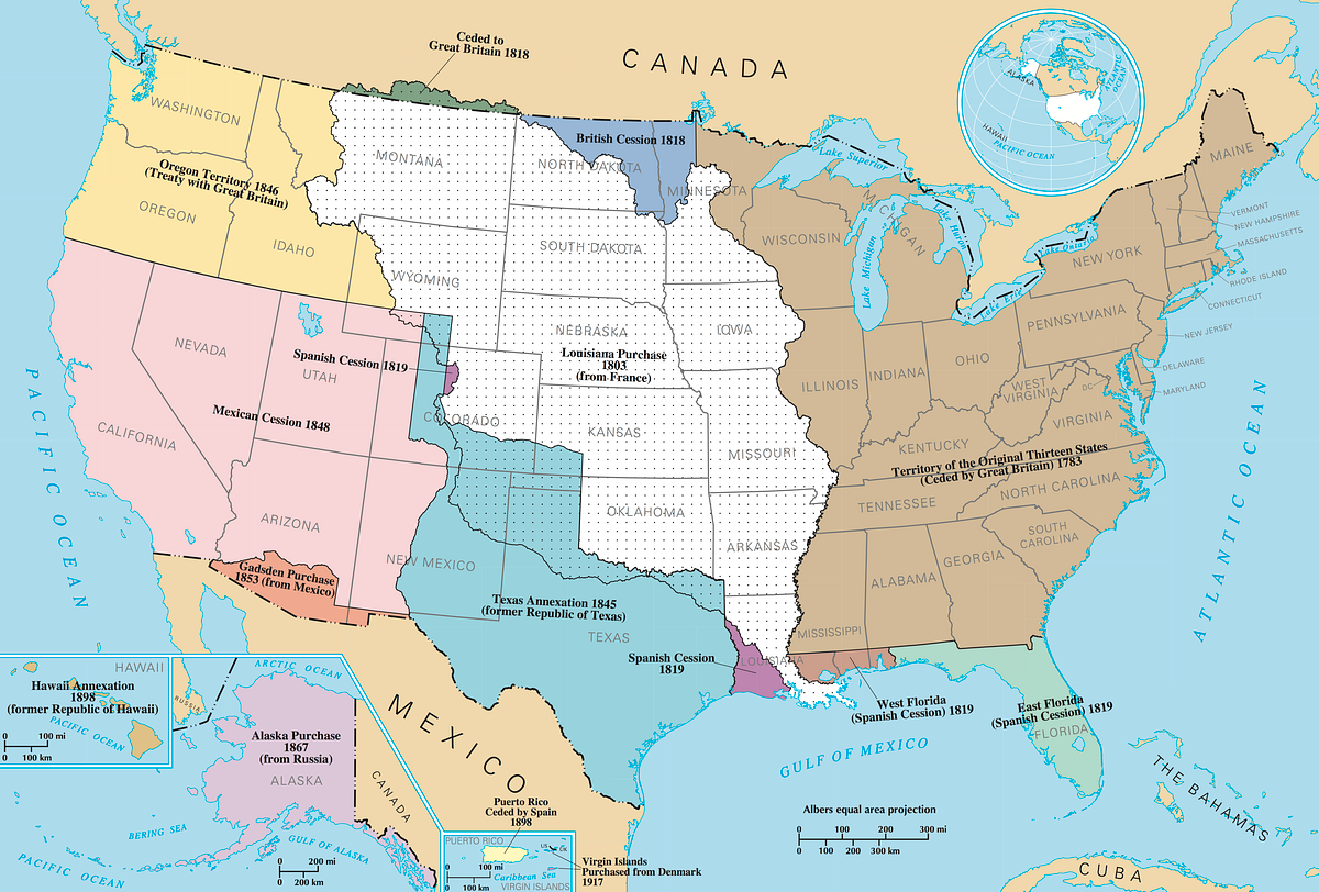 Five Major US Land Purchases That Changed The World | by Grant Piper ...
