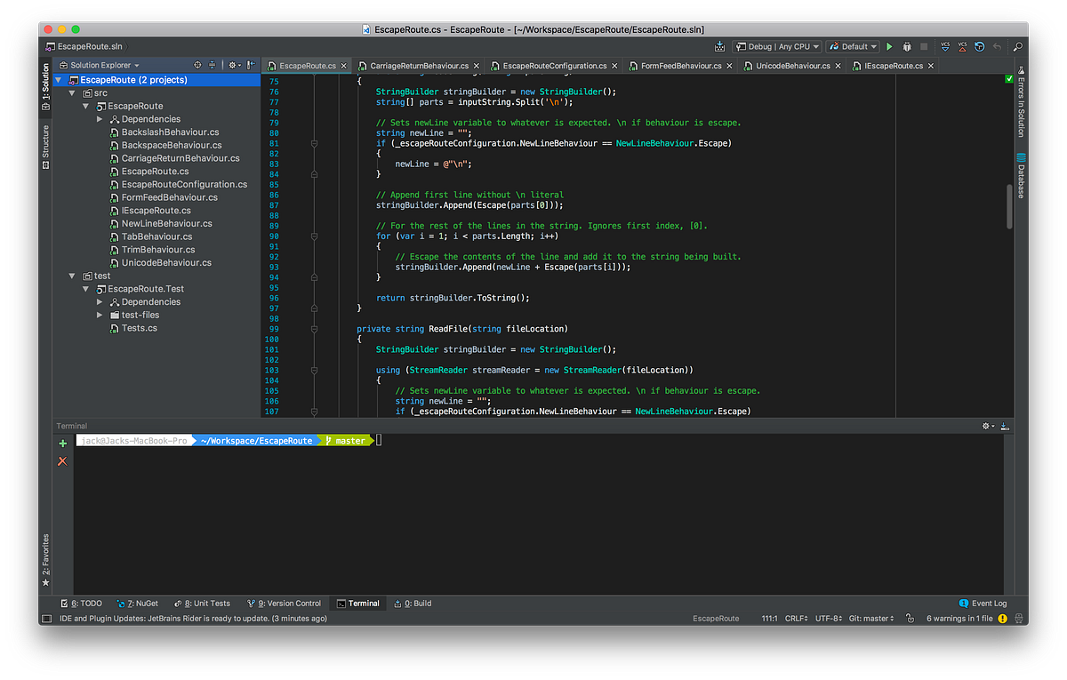 JetBrains’ Rider: First Impressions - Jack Finlay - Medium