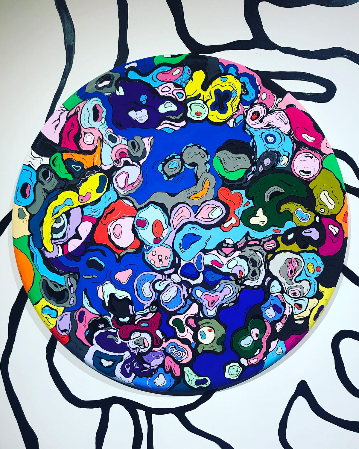 Wall Art by Ellannah Sadkin @ Red Bull House of Art Detroit | by Andrew ...