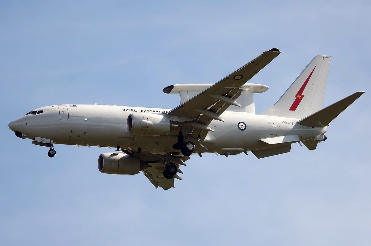 Wedgetail AWACS Makes 3 Go-Arounds | The Dock on the Bay