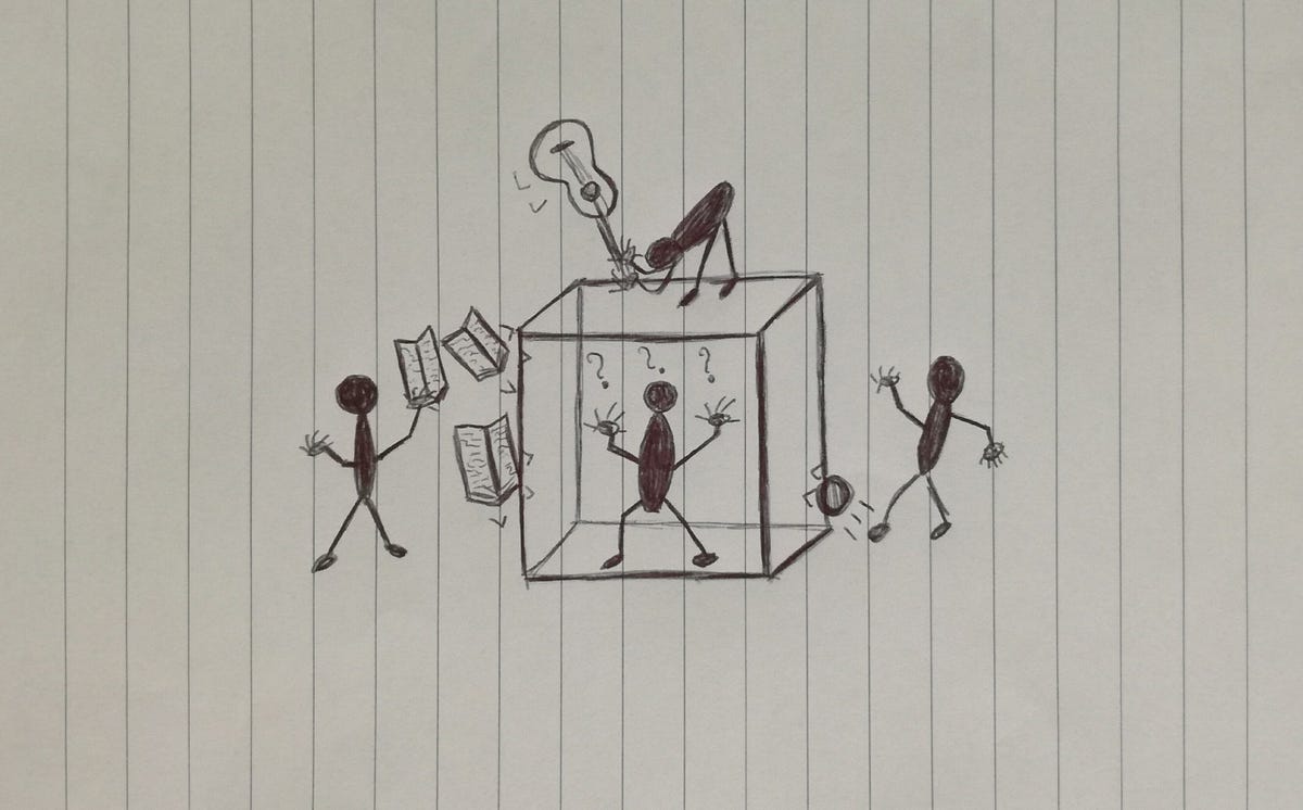 Boxes are Too Small for People. SPOILER: If you happily fit in a box ...
