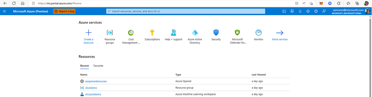 Azure Open Ai Playground Dr Caio Moreno Medium