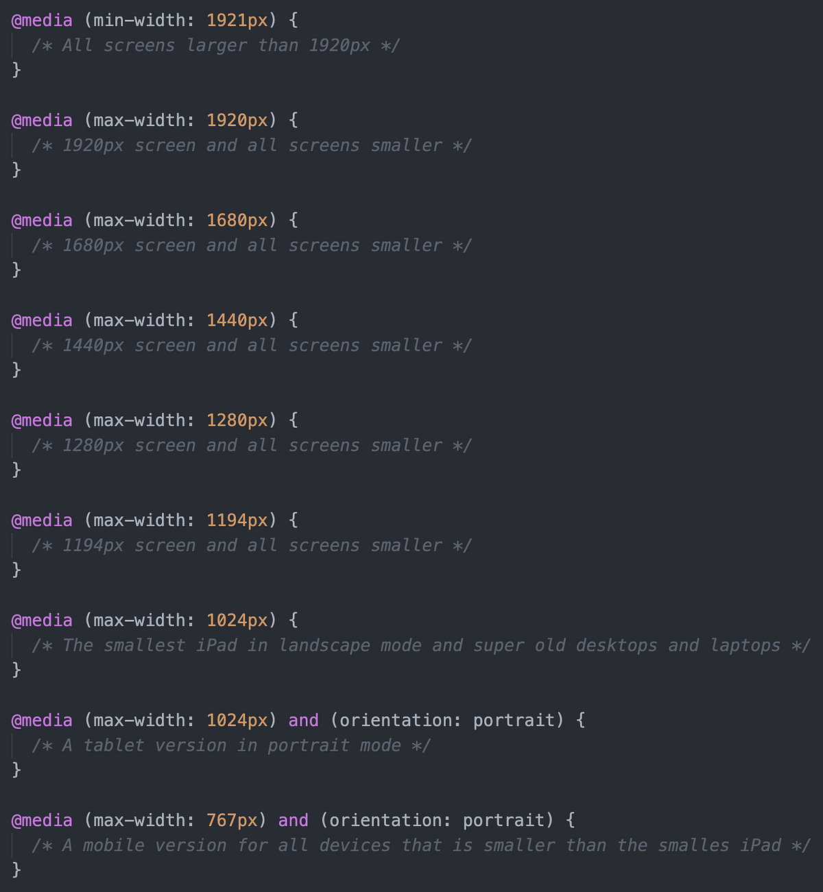 CSS Media Queries That I Use in 2020 | by Zakhar Day | Medium