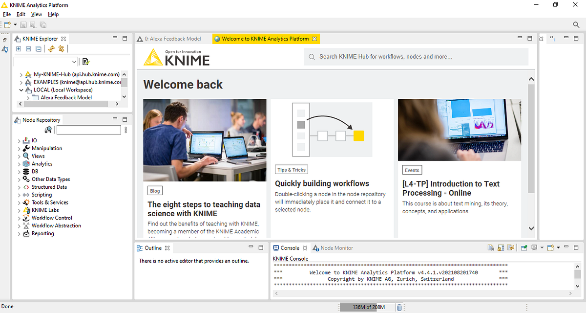 KNIME: the No Code Platform For Machine Learning & More | by Ashish Kumar | Low Code for ...