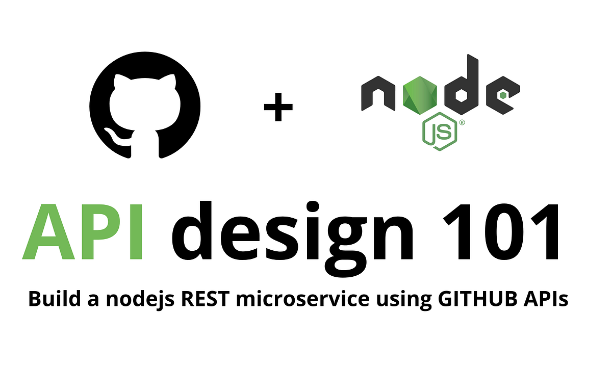 API design 101 : build a nodejs REST microservice using GITHUB APIs | by Elharem Soufiane | Dec ...