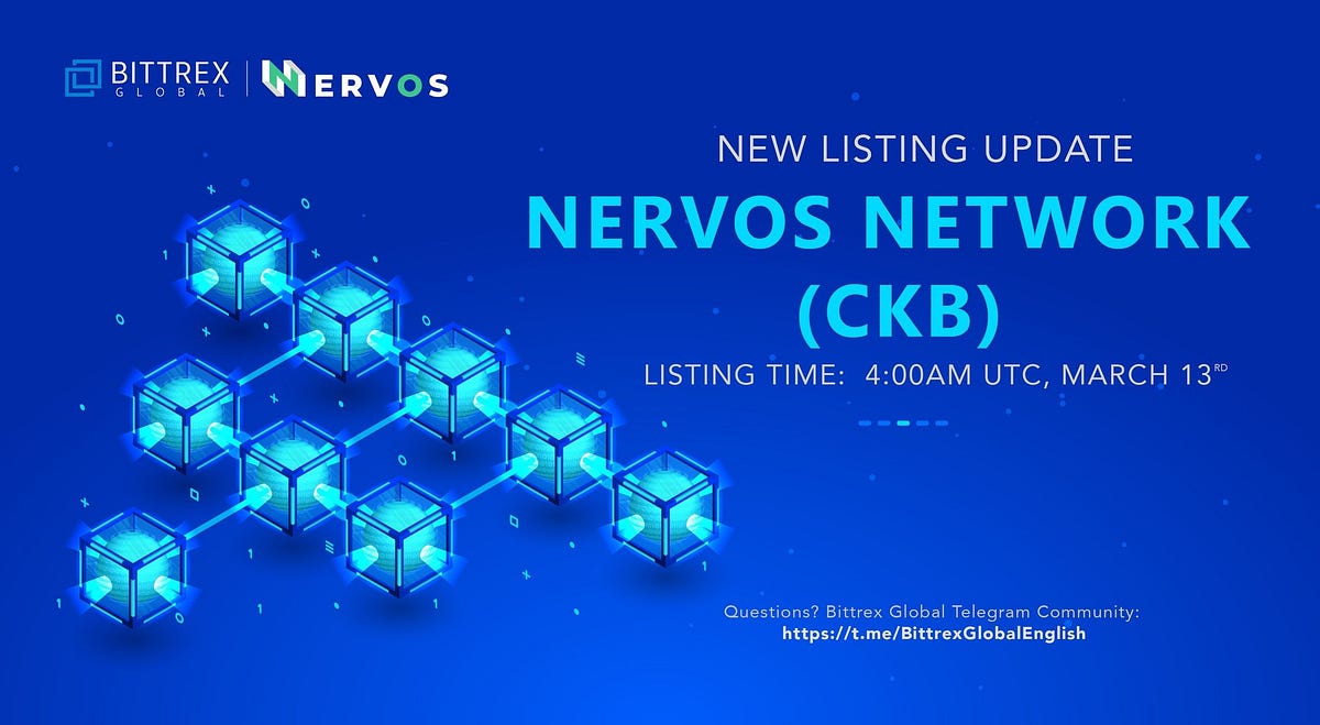 New Coin Listing: Nervos Network. We are pleased to announce the ...