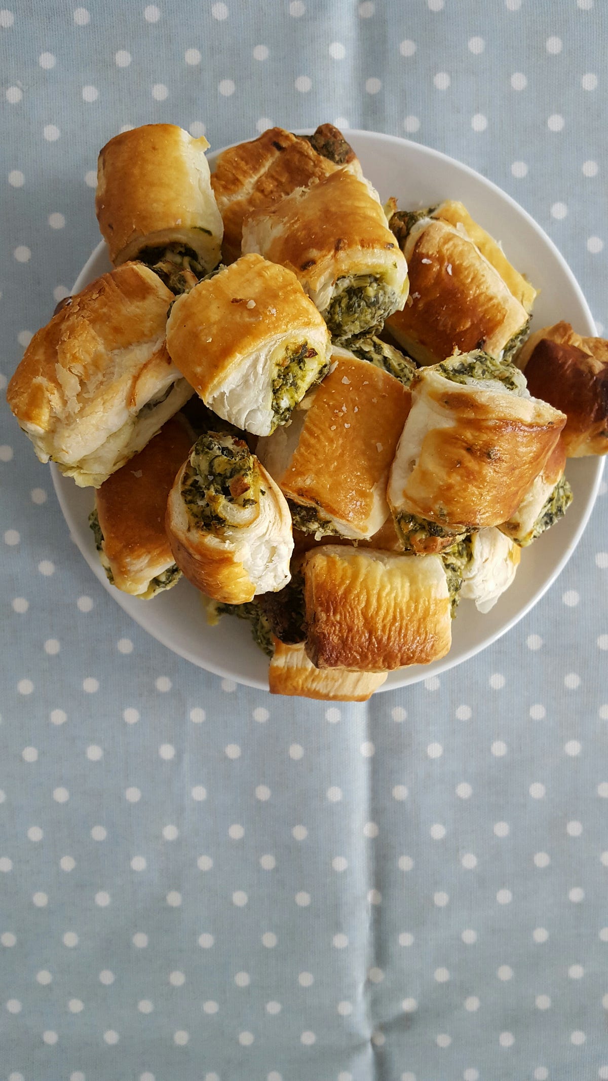 Spinach and Feta Rolls. I tested these little beauties out with… | by ...