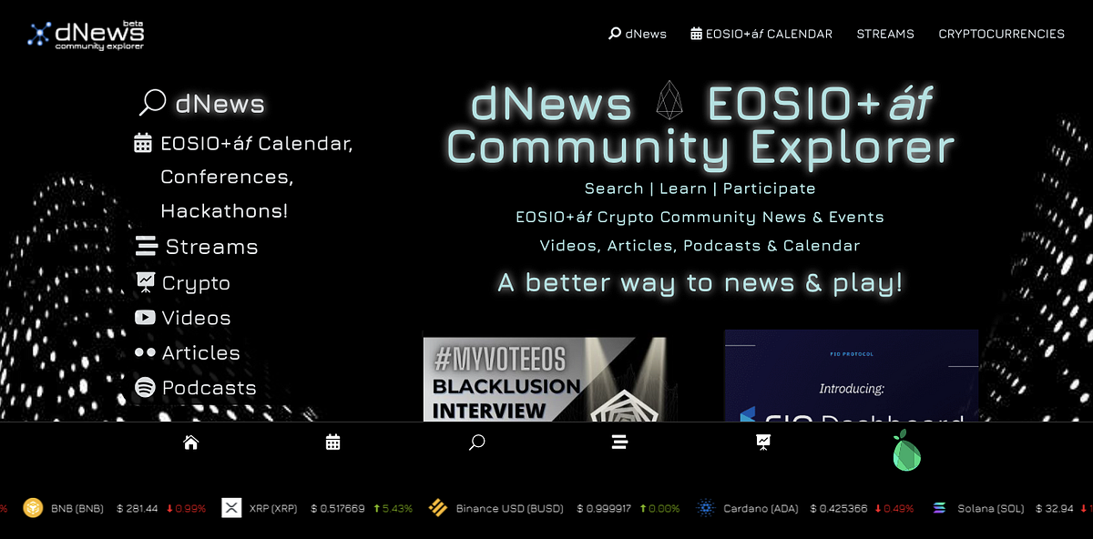 Eden on EOS Election Platform Statement | by Perry Shenas | Oct, 2022 ...